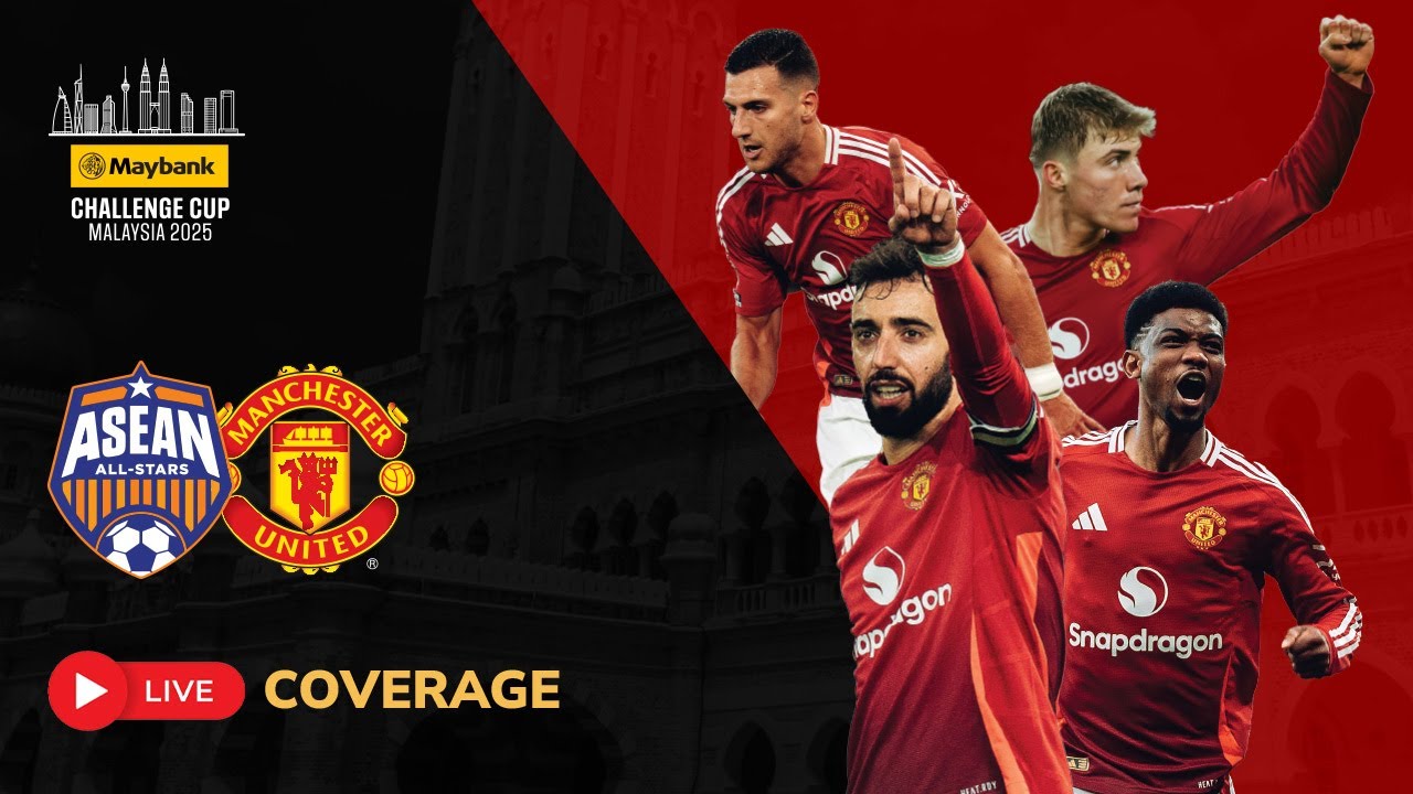 ASEAN All Stars Enfrentam o Manchester United em Evento Histórico ...