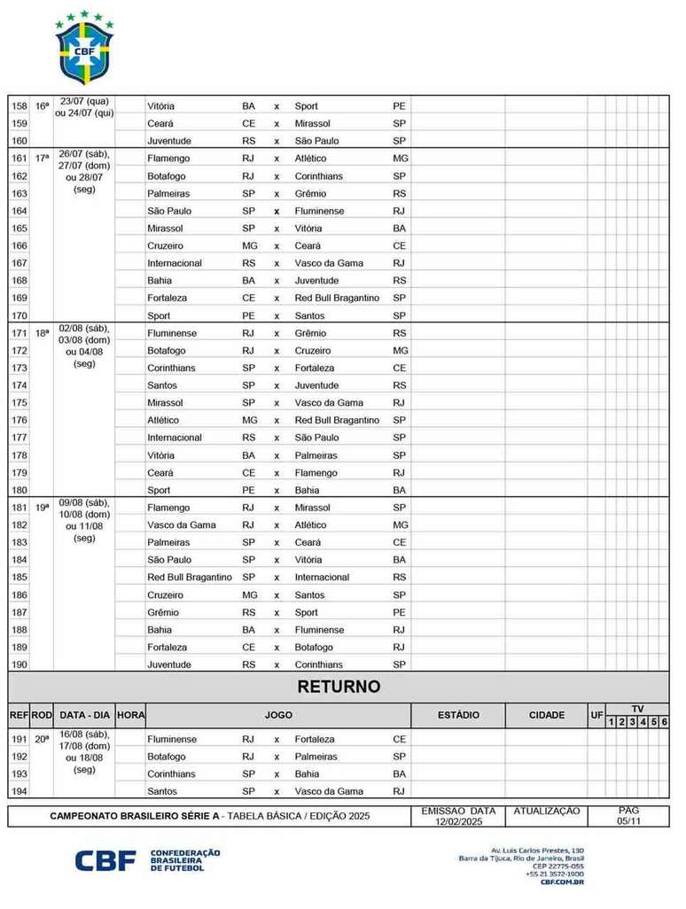 Calendário de Futebol 2025: Tudo que Você Precisa Saber – Bacana Notícias